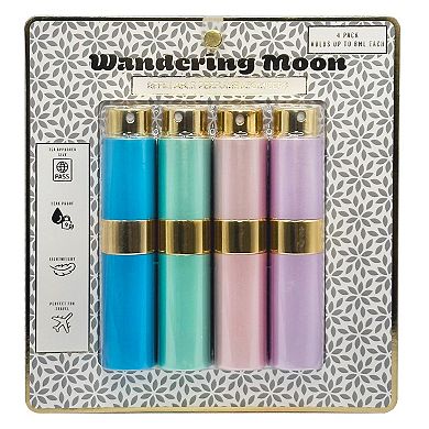 Wandering Moon 4-pc. Refillable 8-ml. Atomizer Set