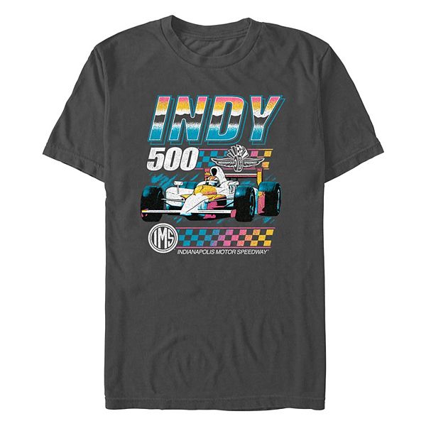 Men's Indy 500 Vintage Neon Graphic Tee