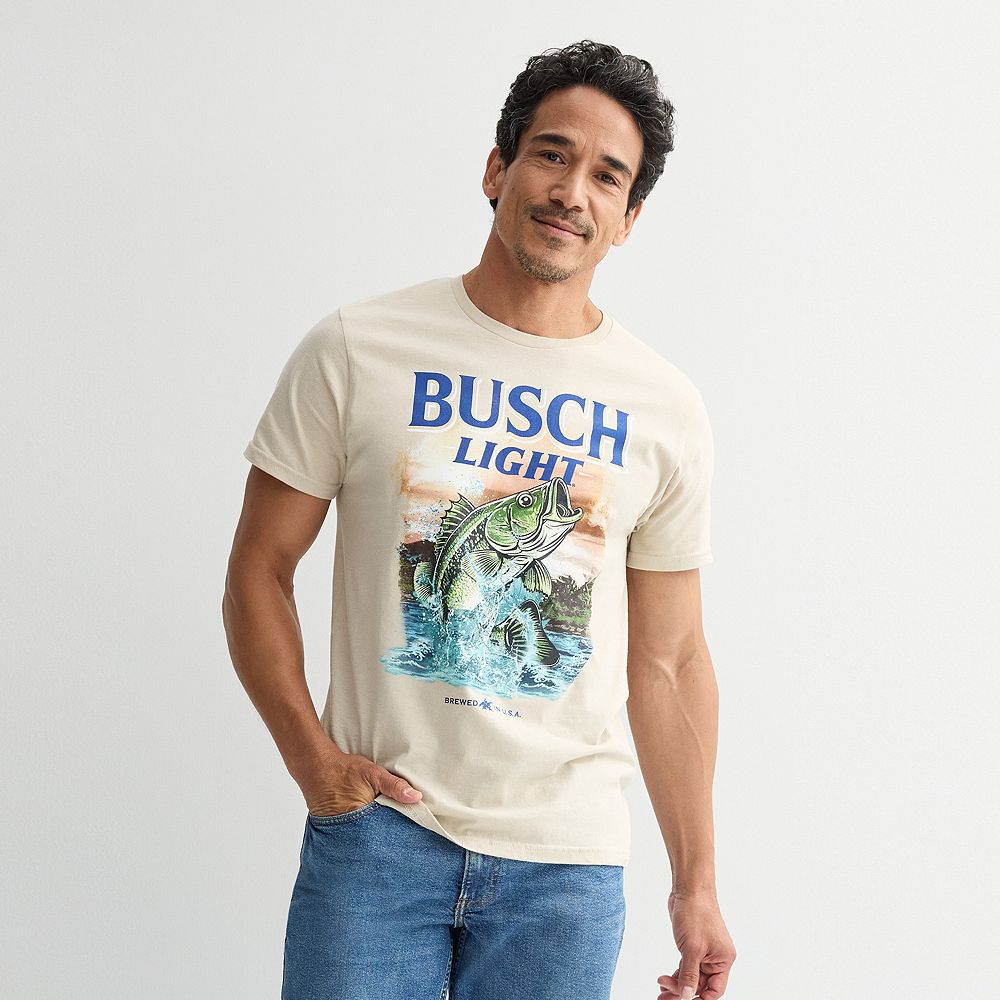Men's Busch Light Fishing Graphic Tee