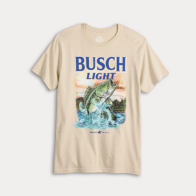 Men's Busch Light Fishing Graphic Tee