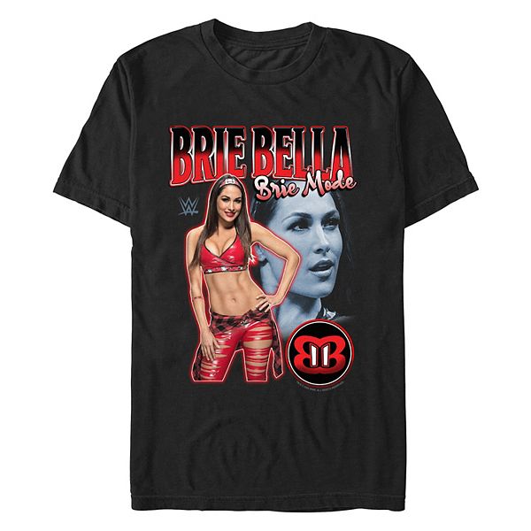 Men's WWE Brie Bella Brie Mode Poster Graphic Tee