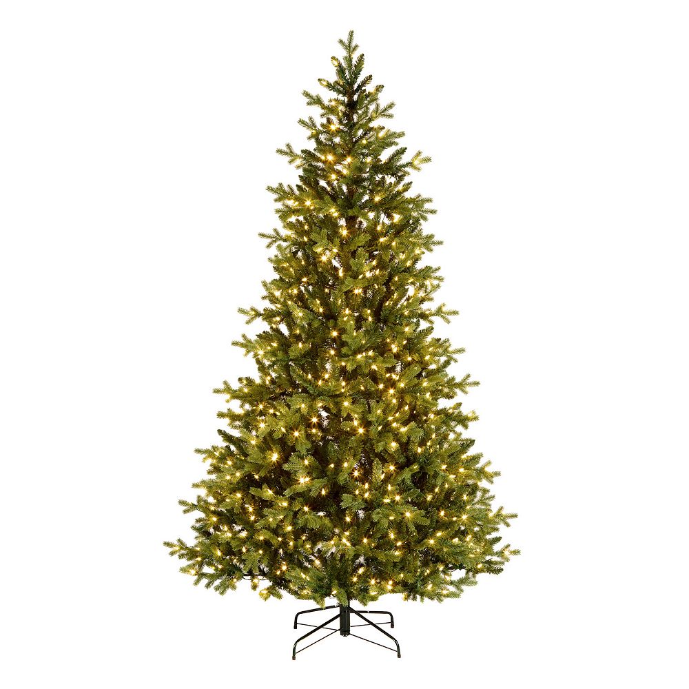 National Tree Company 7.5-ft. Artificial Amberwood Pine Christmas Tree ...