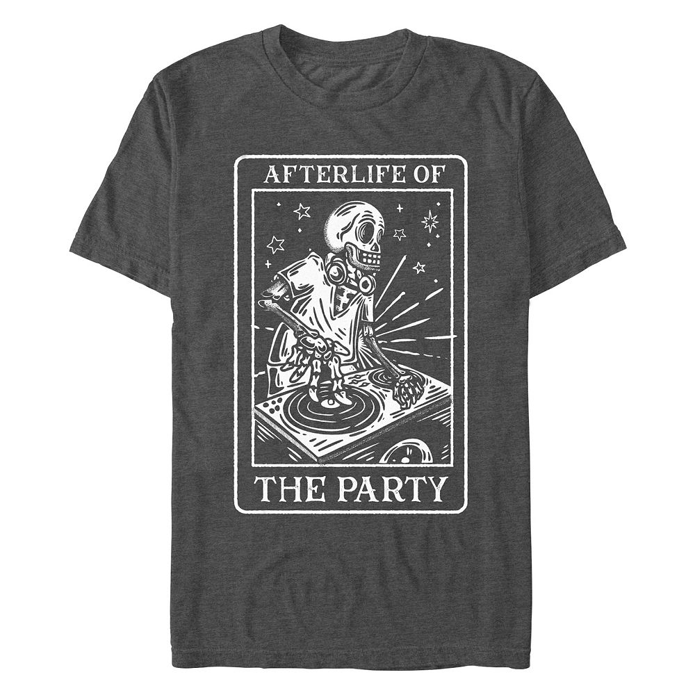 Men's Afterlife Of The Party Card Graphic Tee