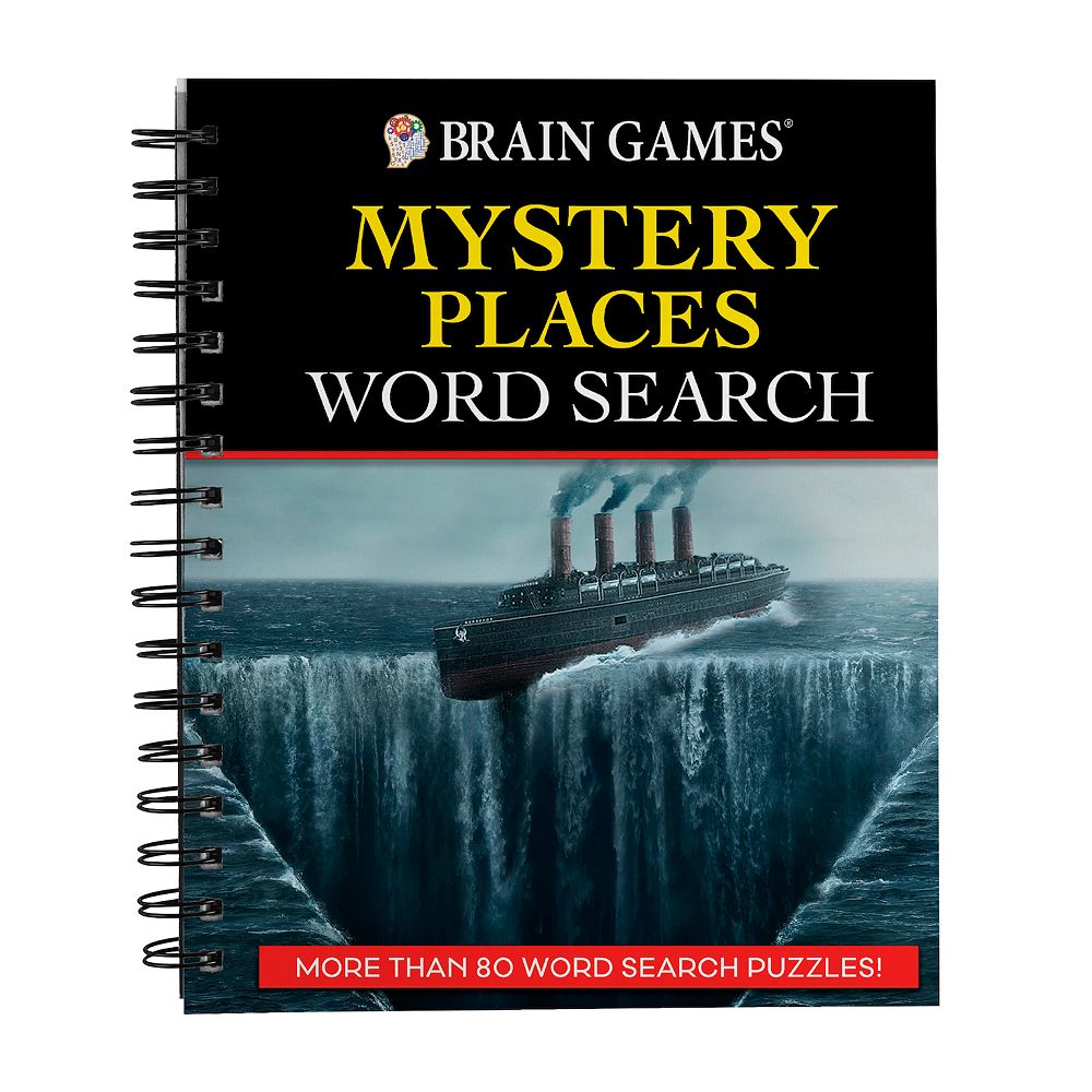 Mystery Places Word Search Activity Book