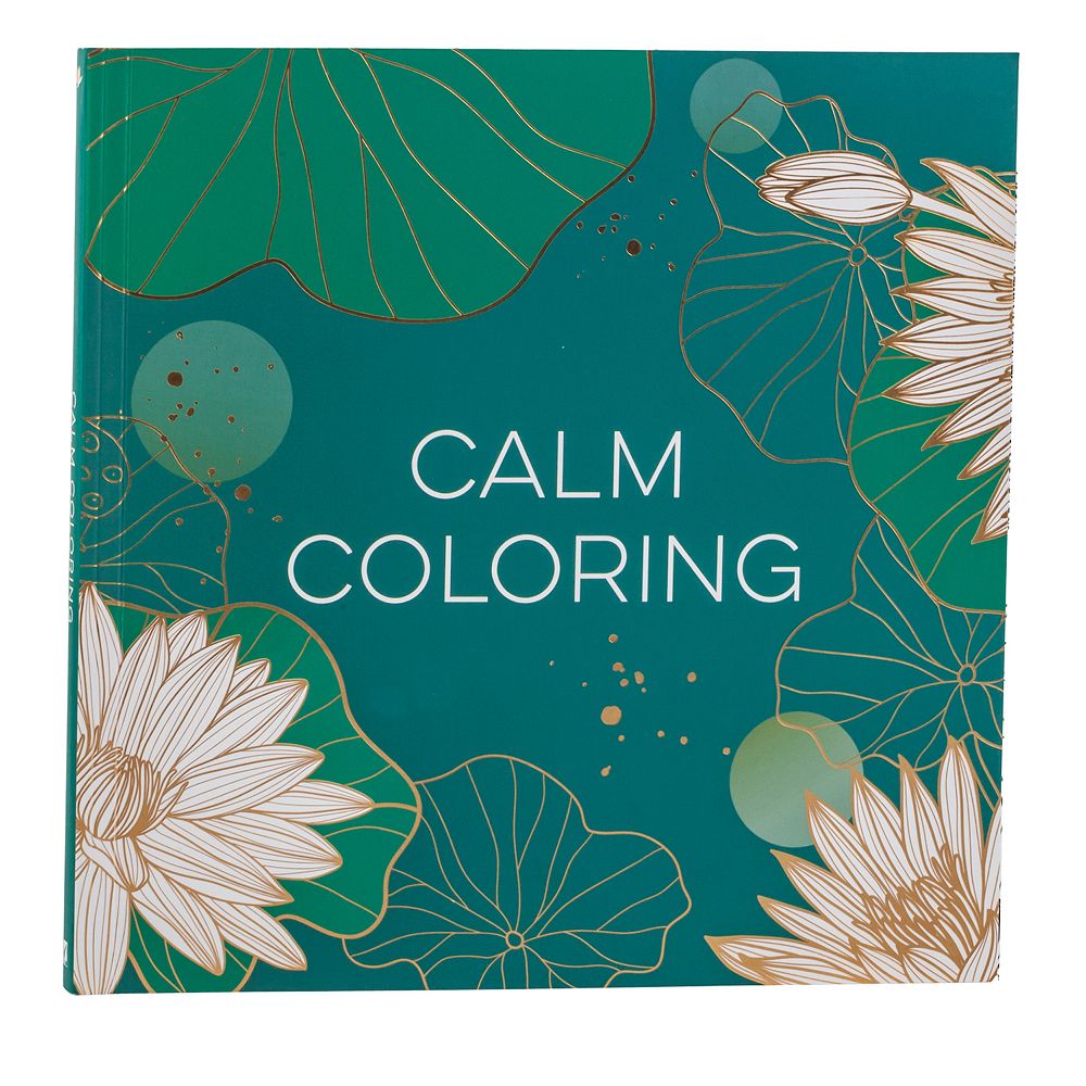 Calm Coloring: Inspirational Quotes & Art Activity Book