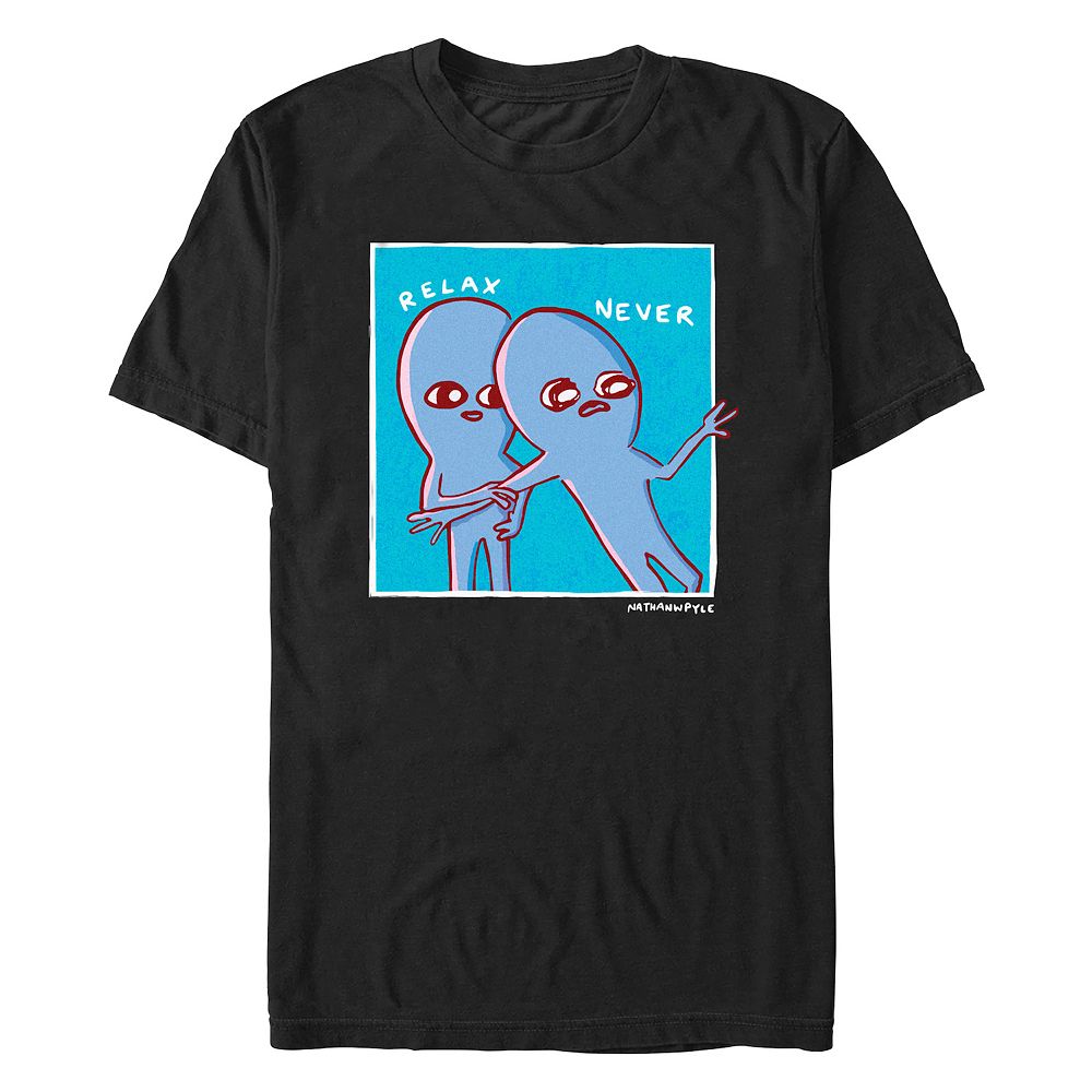 Men's Relax Never Graphic Tee