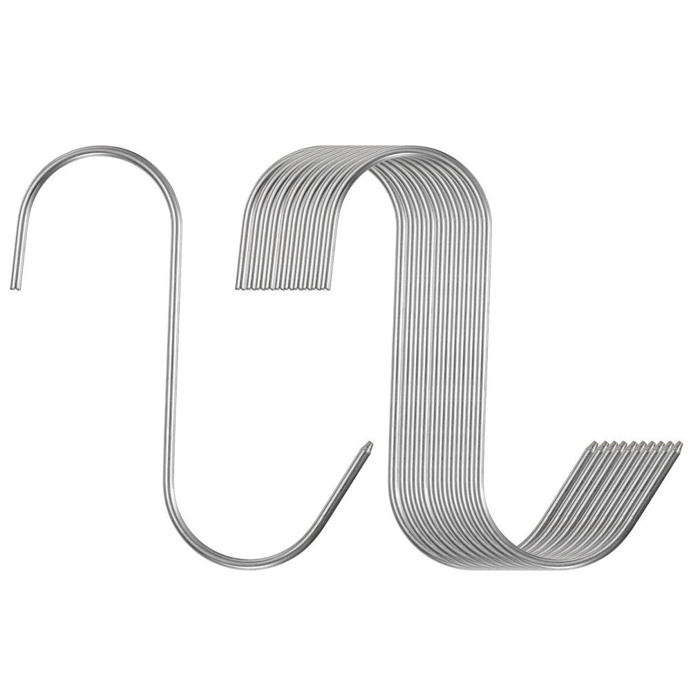 10pcs 5" Meat Hooks S-Shaped Meat Processing Hooks for Hanging Smoking ...