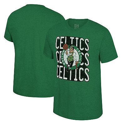Unisex Fanatics Stadium Essentials Heather Green Boston Celtics Step Up ...