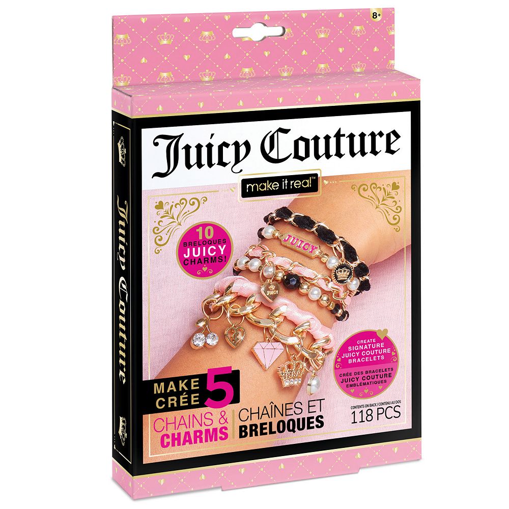 Make It Real Juicy Couture Mini Chains & Charms Kit – 118-Piece ...