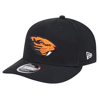 Men's New Era Black Oregon State Beavers Low Profile 9FIFTY Snapback Hat