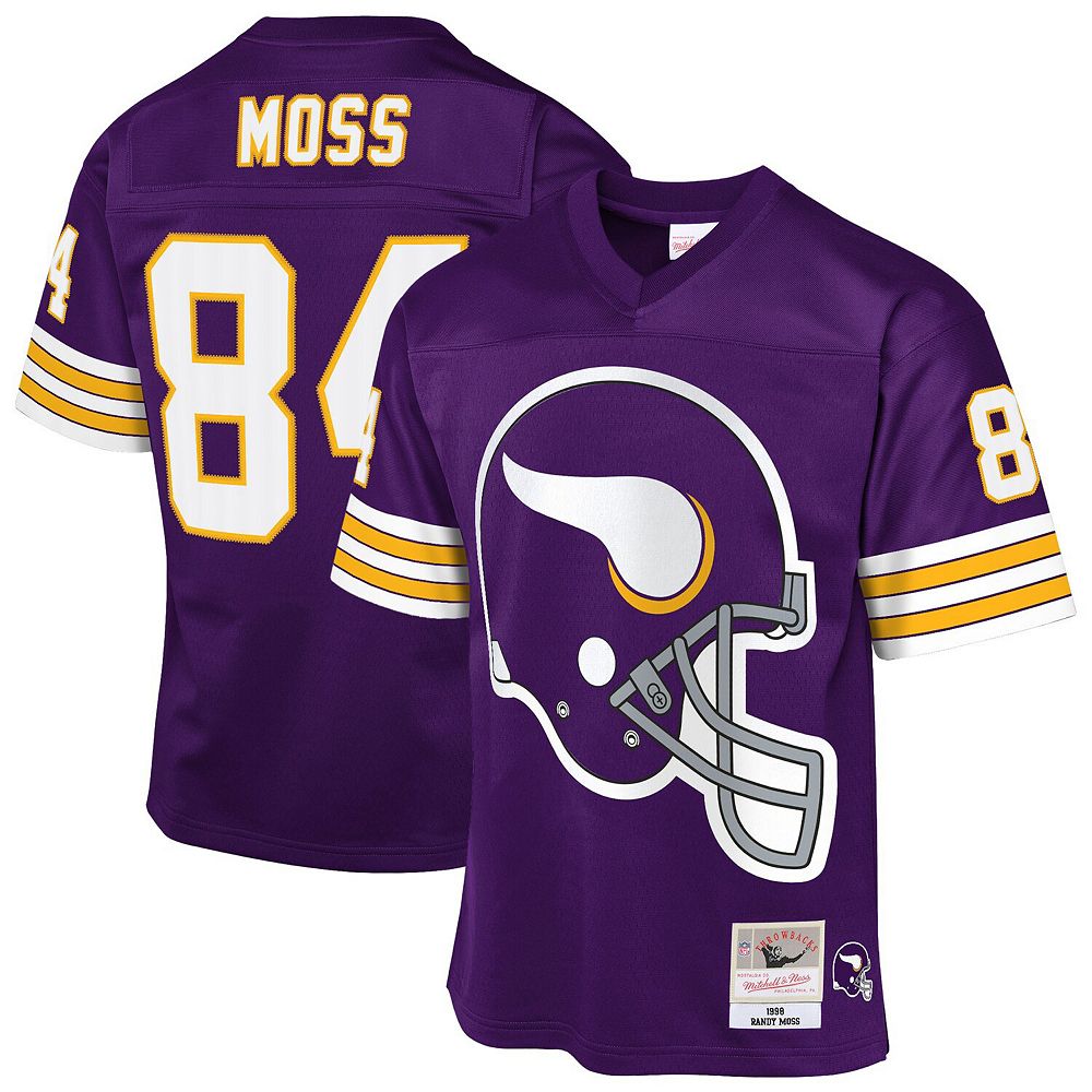 Youth Mitchell & Ness Randy Moss Purple Minnesota Vikings 1998 ...