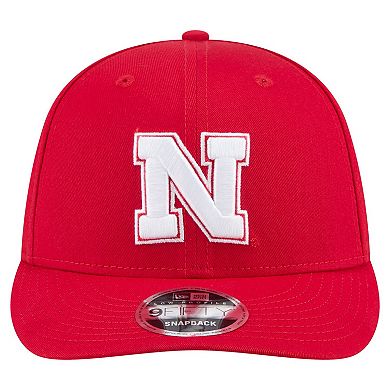 Men's New Era Scarlet Nebraska Huskers Low Profile 9FIFTY Snapback Hat