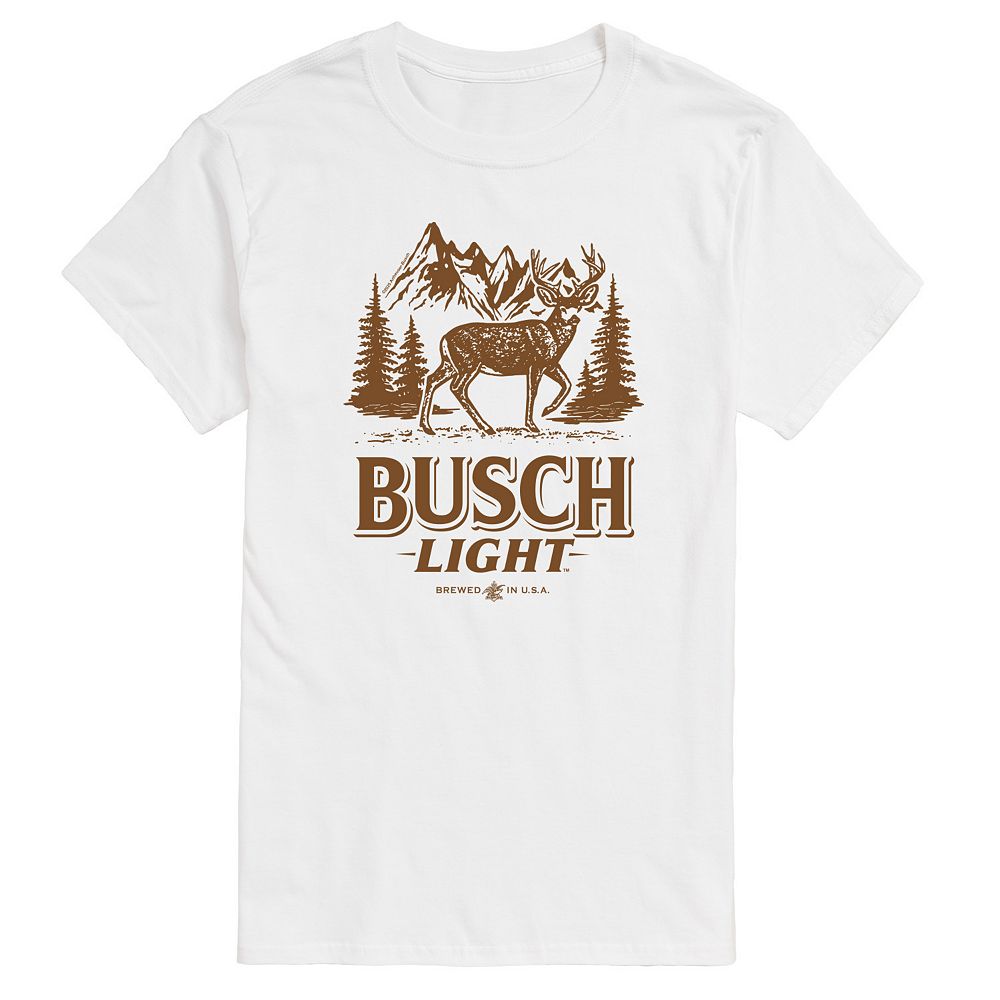 Big & Tall Busch Light Deer Graphic Tee