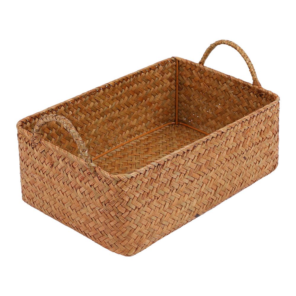 1 Pack Wicker Basket, Basket for Organizing, Storage Basket with ...