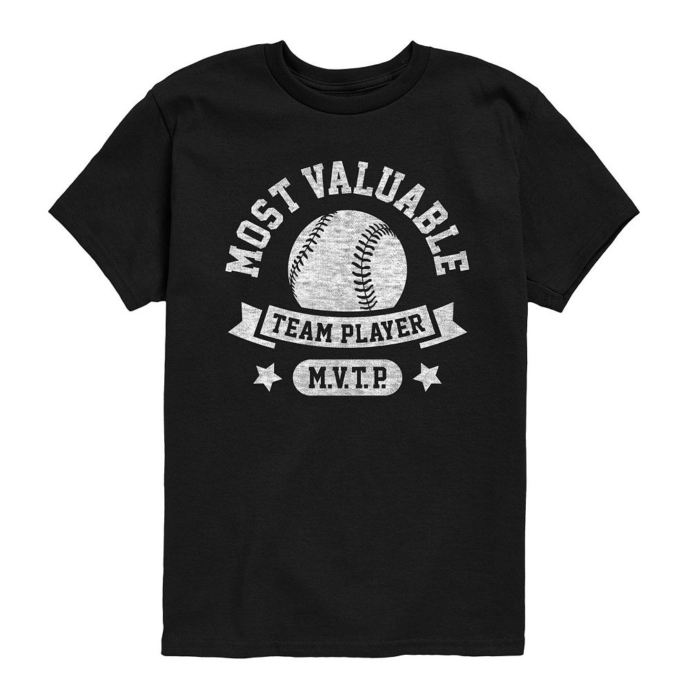 Boys 8-20 Most Valuable Team Player Baseball Graphic Tee