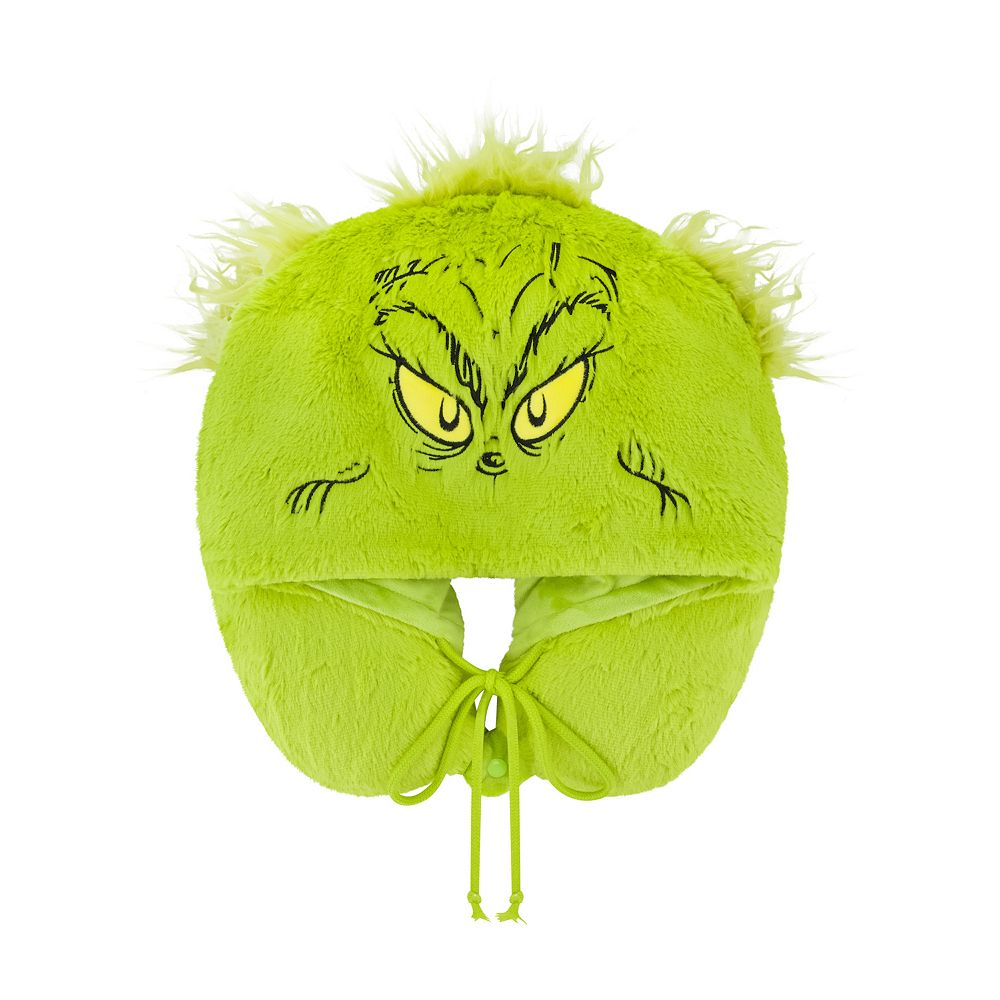 Dr. Seuss Grinch Plush Hooded Neck Pillow