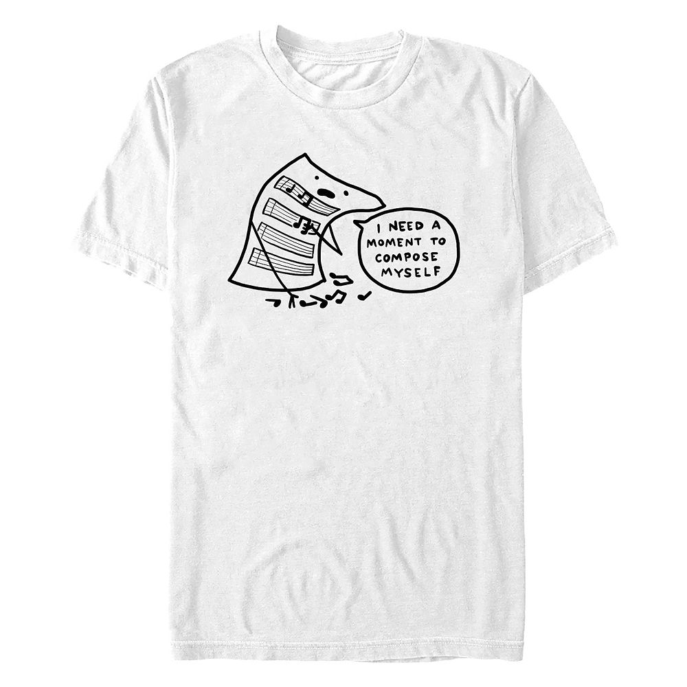 Men's I Need A Moment To Compose Myself Graphic Tee