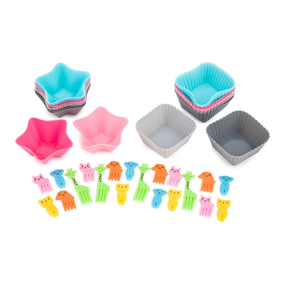 Core Kitchen 40-pc. Cup & Pick Set