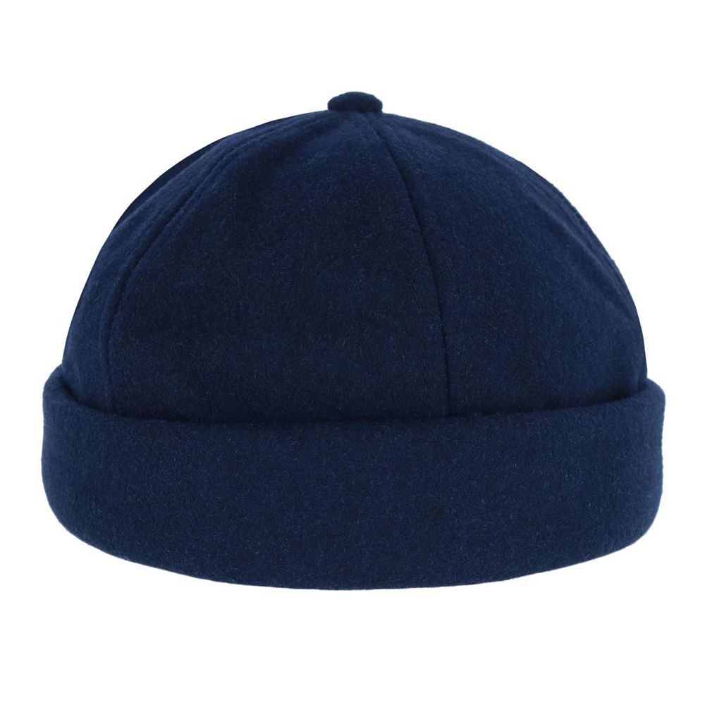 Epoch Hats Company Men's Rolled Cuff Fisherman Wool Winter Cap