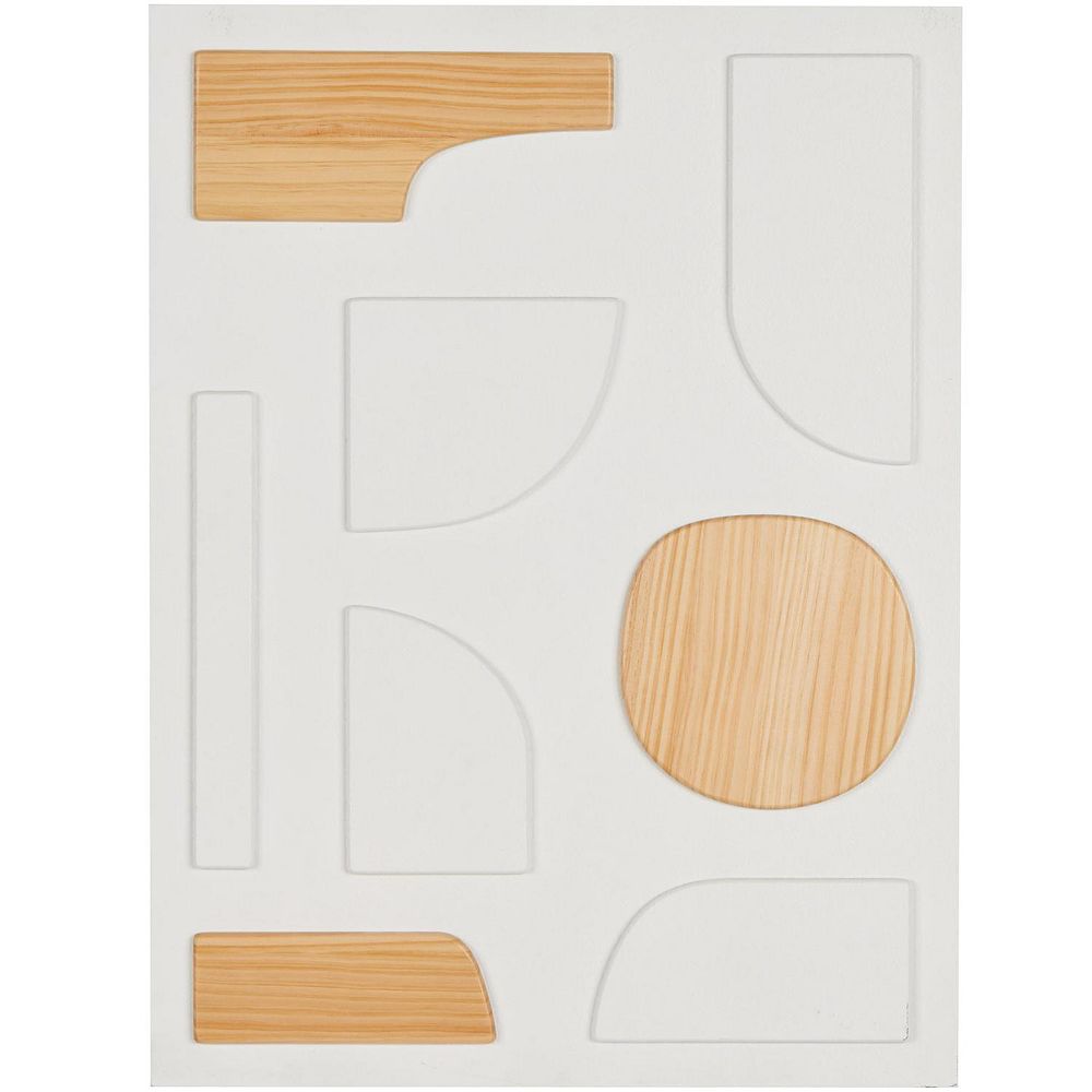 Stella & Eve Wood Dimensional Art Deco Wall Decor