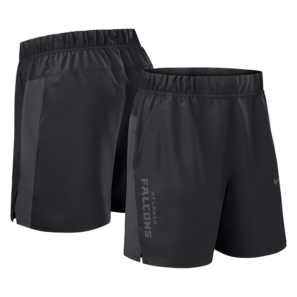 Men's Nike Black Atlanta Falcons Woven Victory Performance Shorts
