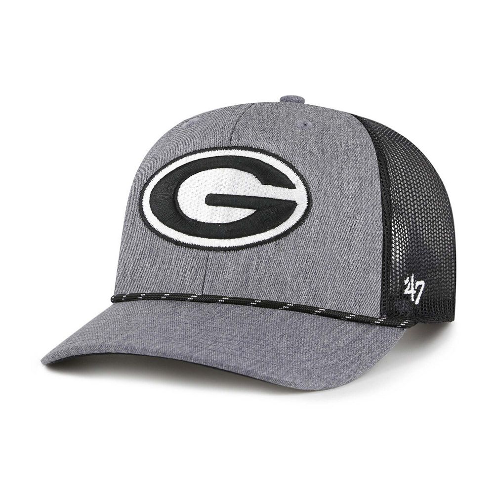 Men's '47 Gray Georgia Bulldogs Carbon Rope Adjustable Hat