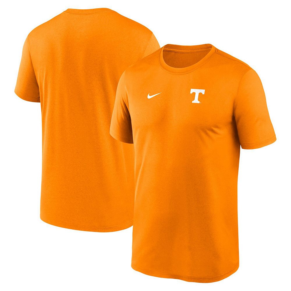 Men's Nike Tennessee Orange Tennessee Volunteers 2025 Sideline Small Logo Legend Performance T-Shirt