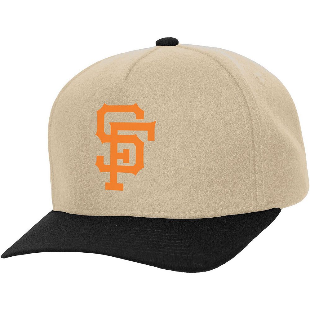 Unisex Mitchell & Ness Cream San Francisco Giants Basic Coop Pro Adjustable Hat