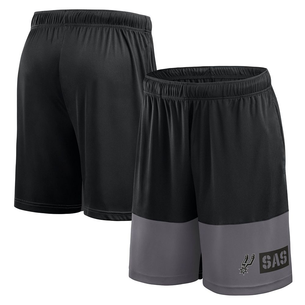 Men's Black San Antonio Spurs Best of the Best Shorts