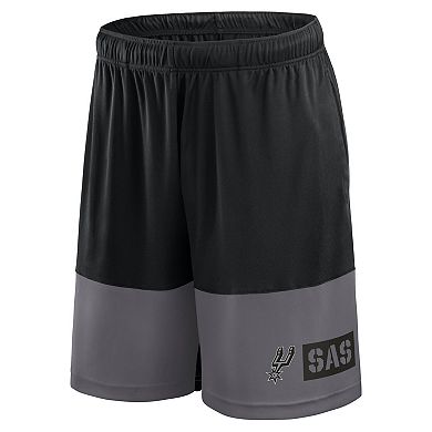 Men's Black San Antonio Spurs Best of the Best Shorts