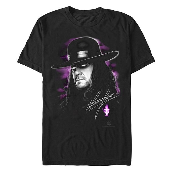 Big & Tall WWE The Undertaker Spooky Portrait Graphic Tee