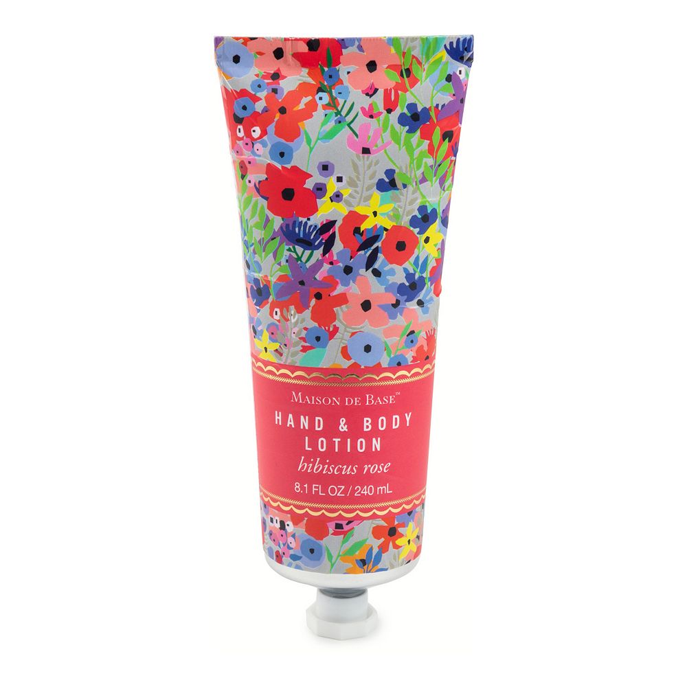 MAISON DE BASE 8.1 fl oz Hibiscus Rose Hand Lotion with Shea Butter