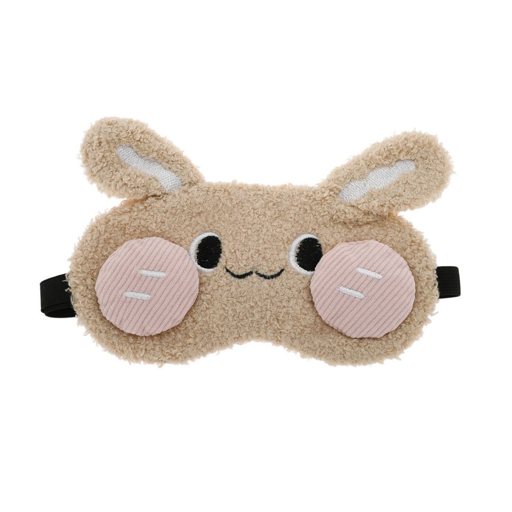 1 Pc Portable Rabbit Adjustable Eye Mask for Travel