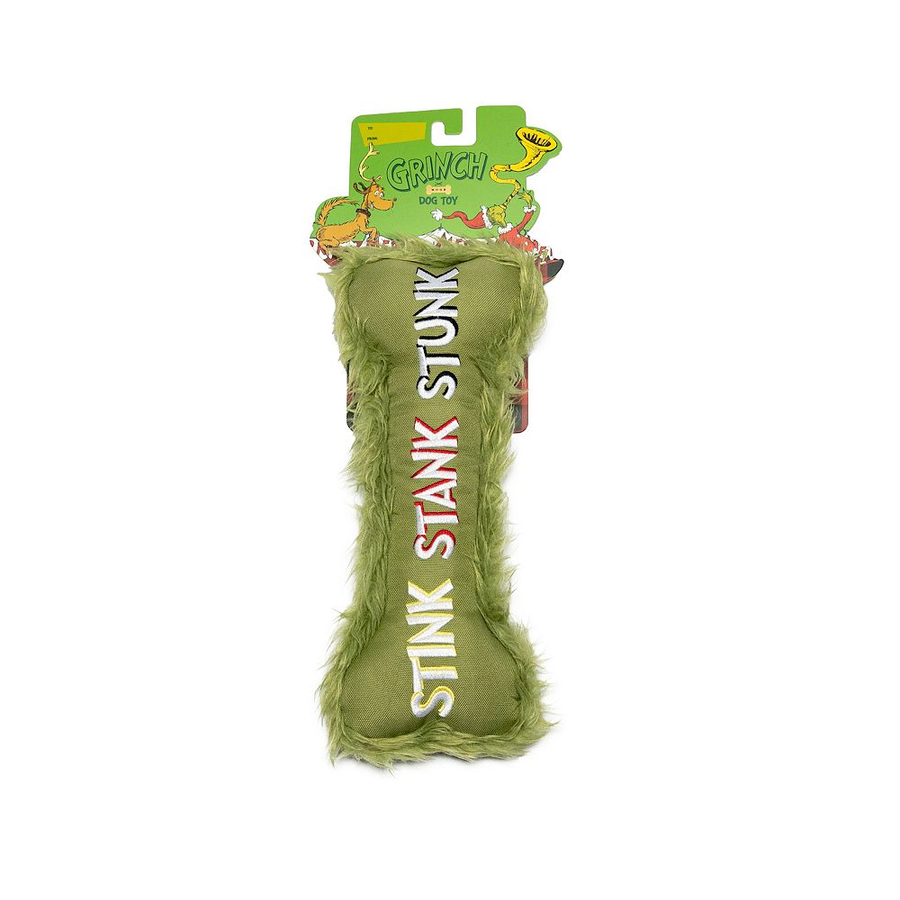 WOOF® The Grinch Stink Stank Stunk Plush Dog Toy
