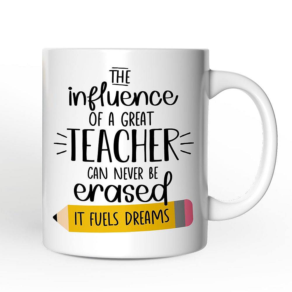 Teacher Appreciation Mug, The Influence Of A Great Teacher Gift