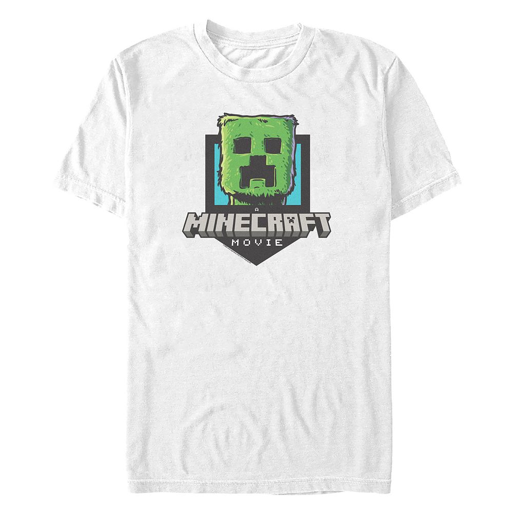 Big & Tall Minecraft Movie Furry Creeper Graphic Tee