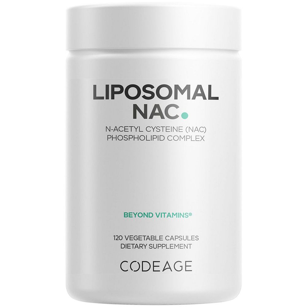 Codeage Liposomal NAC Supplement, Free-Form N-Acetyl L-Cysteine Amino ...