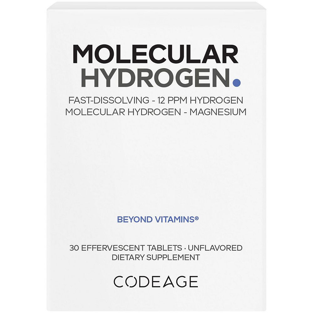 Codeage Molecular Hydrogen, Elemental Magnesium Effervescent Hydrogen ...