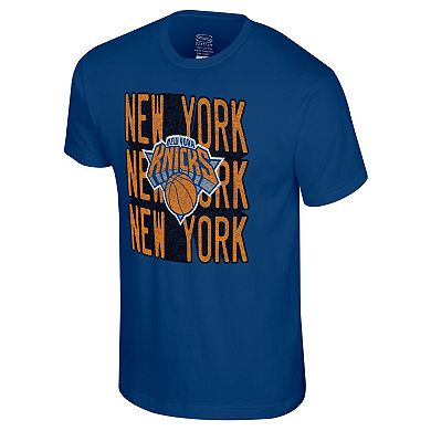 Unisex Fanatics Stadium Essentials Royal New York Knicks Step Up T-Shirt