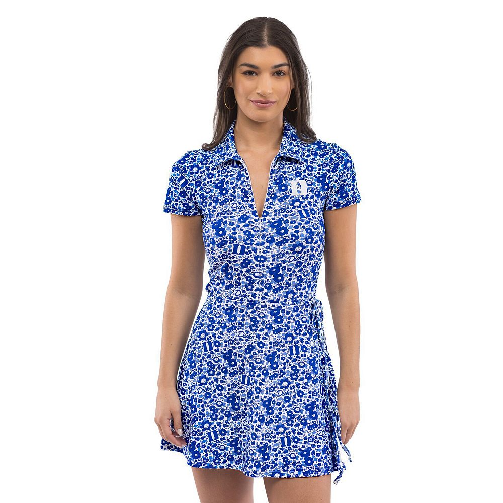 Women's Smith & Quinn Royal/White Duke Blue Devils Tailgate Ivy Dress