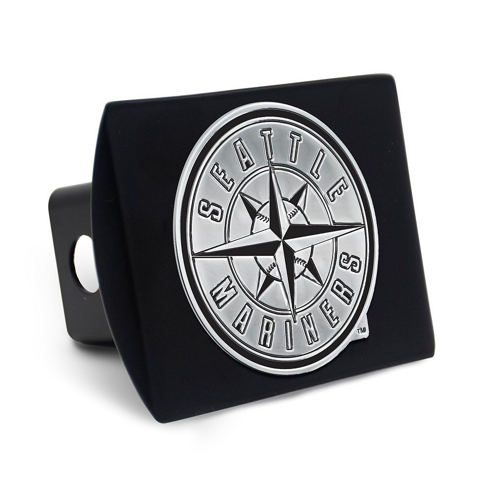 WinCraft Seattle Mariners Premium Metal Chrome Logo Hitch Cover