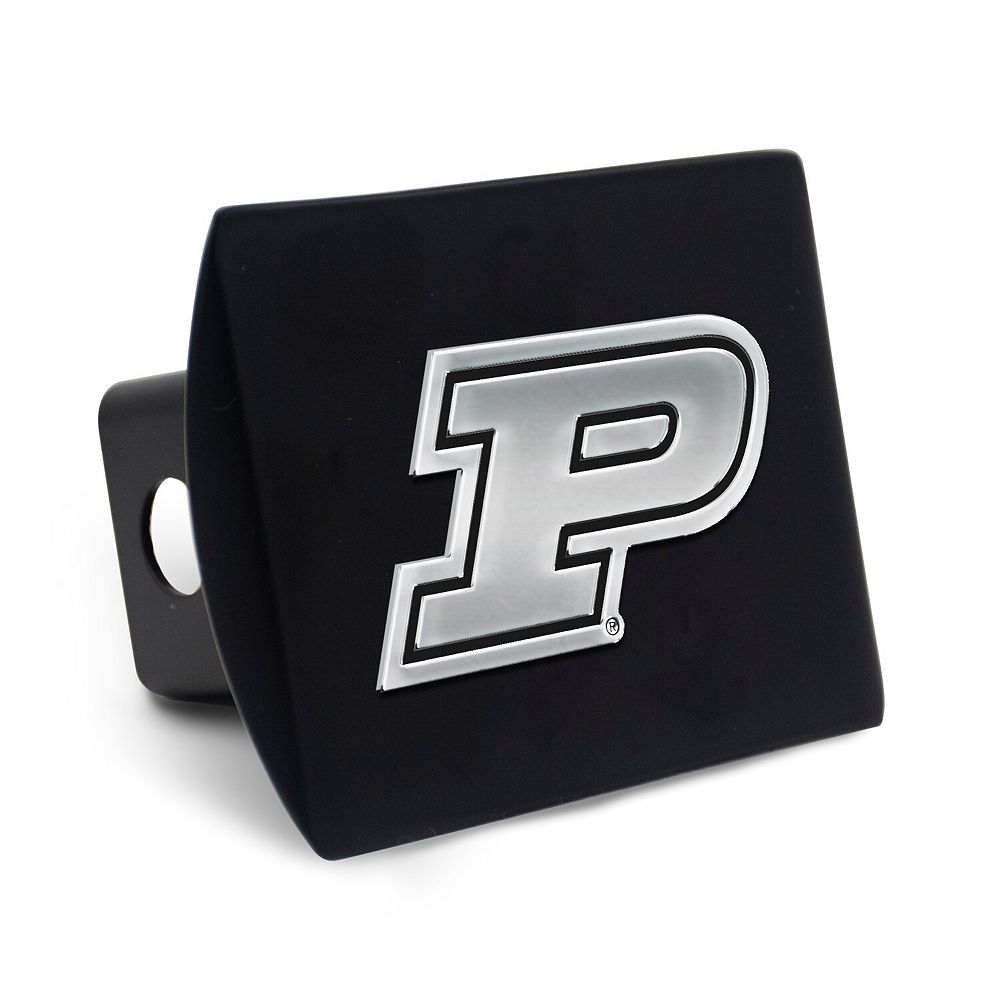 WinCraft Purdue Boilermakers Premium Metal Chrome Logo Universal Hitch ...