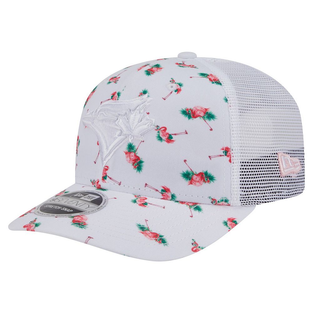 Men's New Era White Toronto Blue Jays Flamingo Mesh Back 9SEVENTY ...