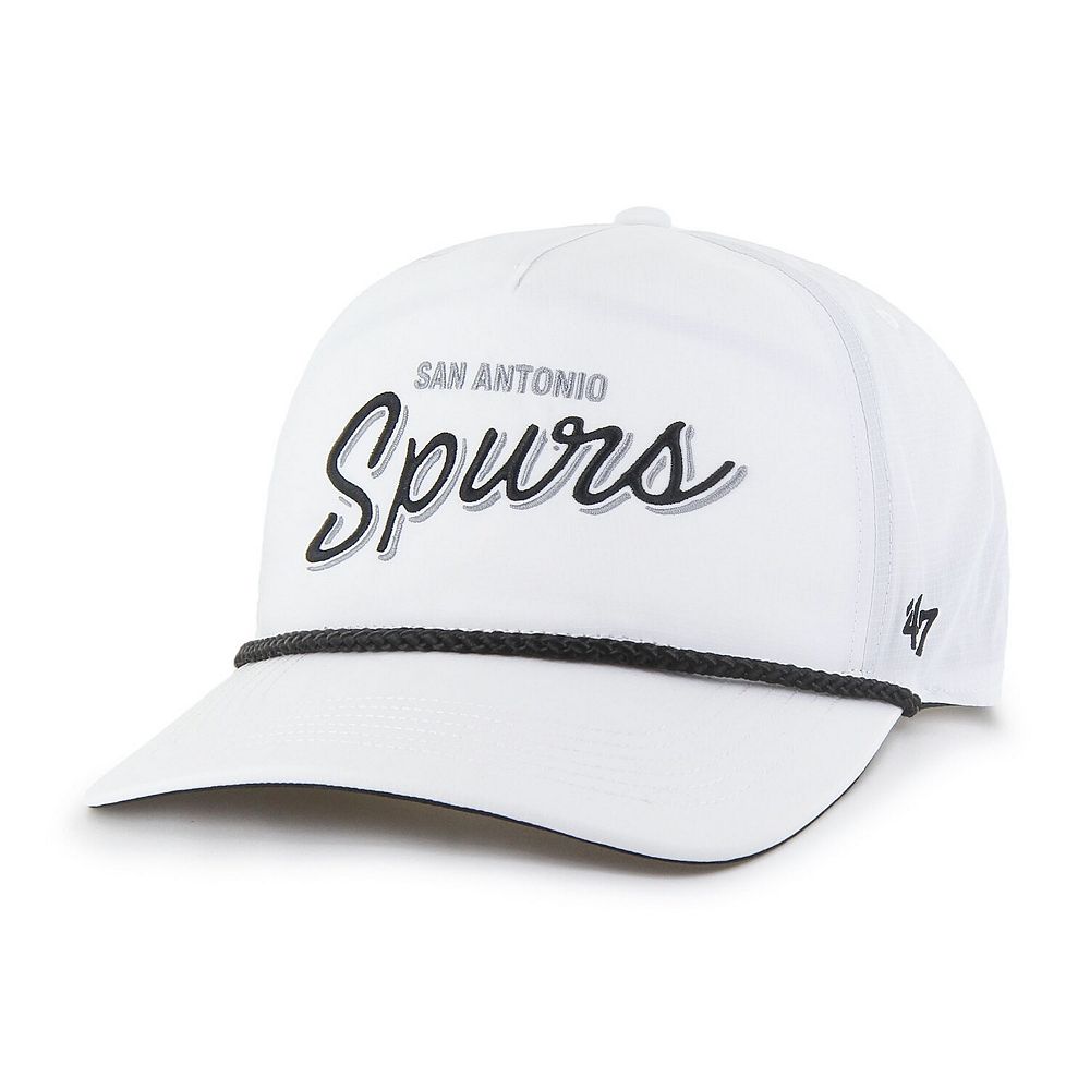 Men's '47 White San Antonio Spurs Fairway Hitch Adjustable Hat