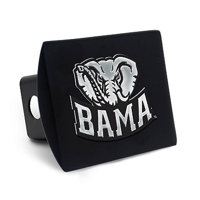 WinCraft Alabama Crimson Tide Premium Metal Chrome Logo Universal Hitch ...