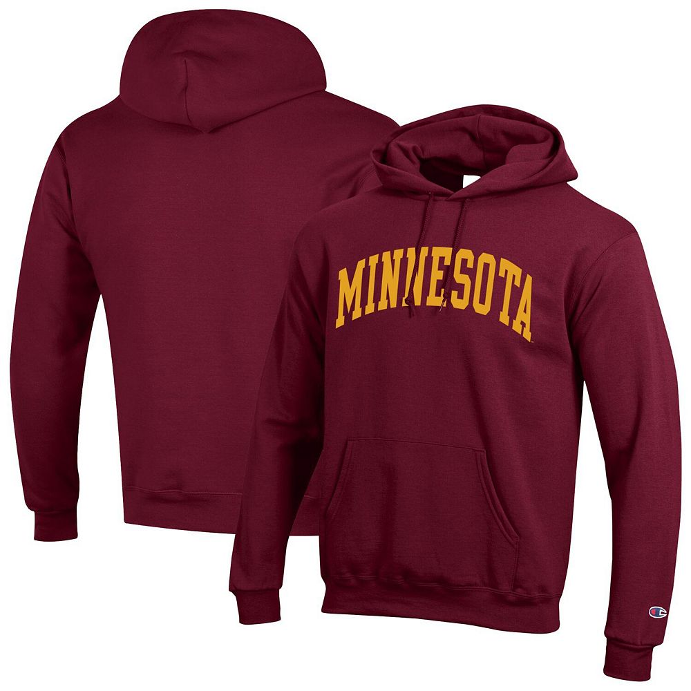 Men's Champion Maroon Minnesota Golden Gophers Basic Arch Fleece ...