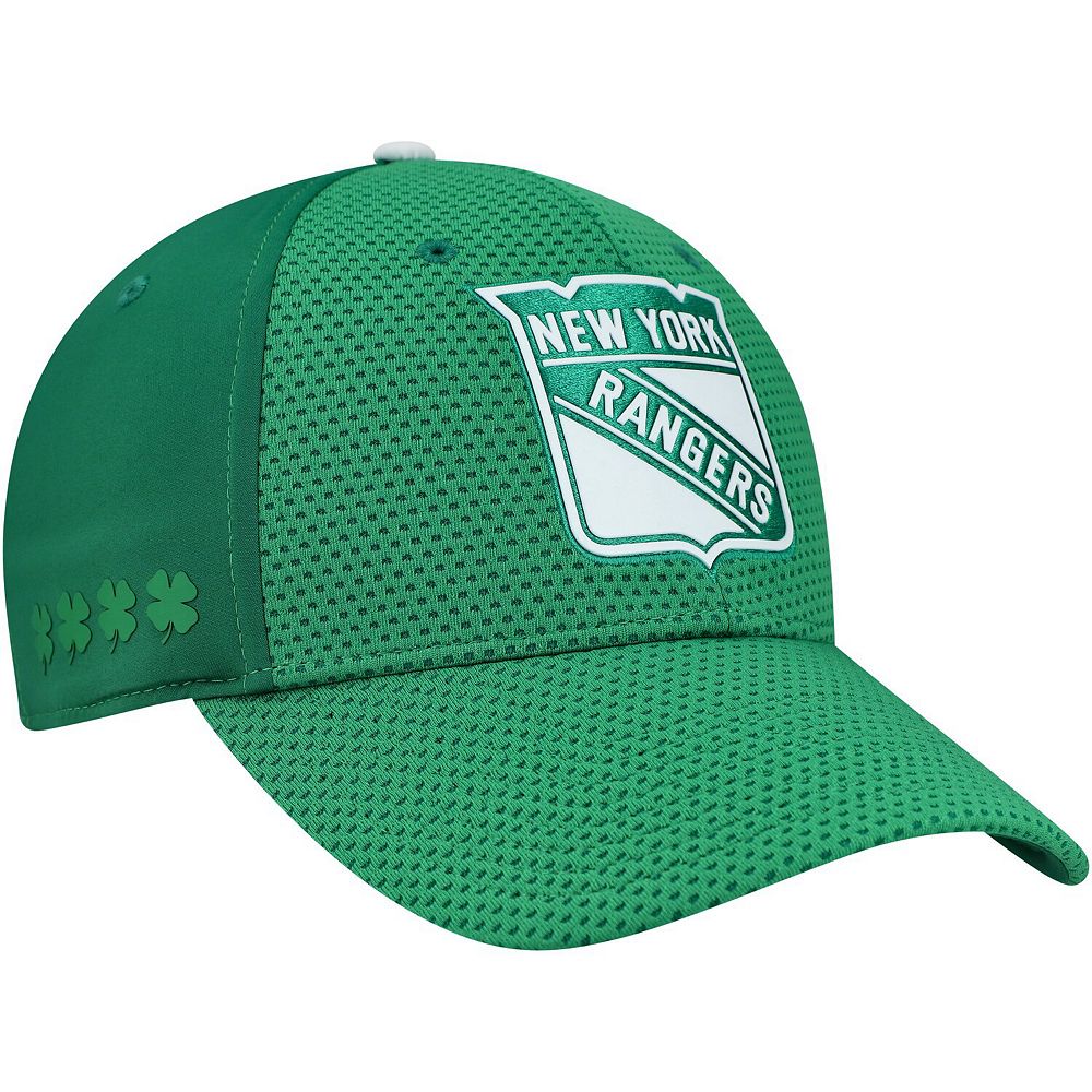 Men's Fanatics Kelly Green New York Rangers Authentic Pro St. Patrick's ...