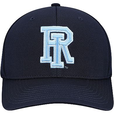 Men's Top of the World Navy Rhode Island Rams Reflex Hybrid Tech Flex Hat