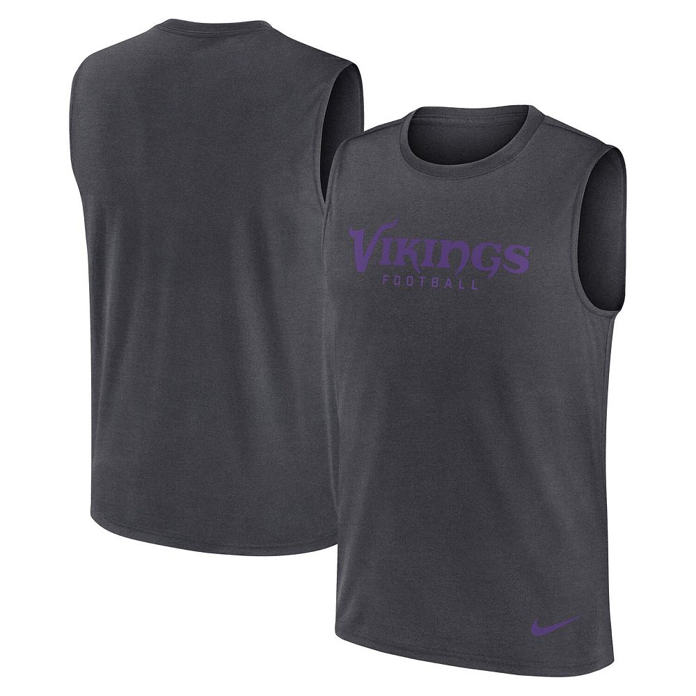 Men's Nike Charcoal Minnesota Vikings Primetime Legend Performance ...