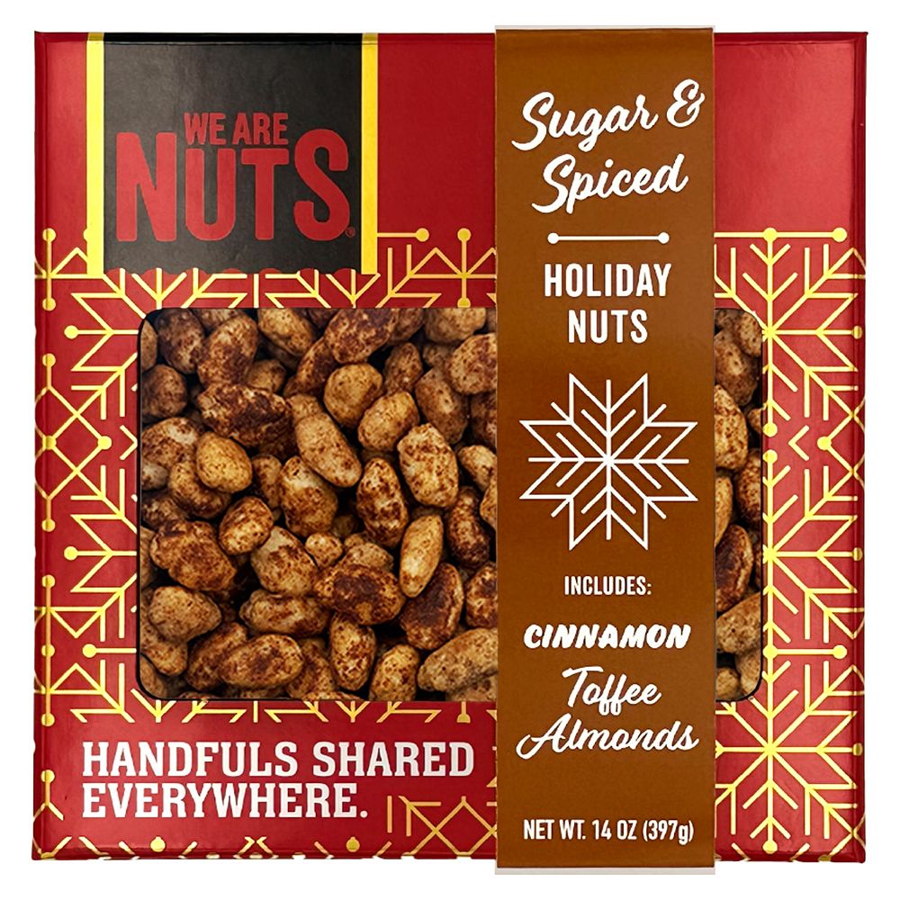 We Are Nuts Cinnamon Toasted Toffee Almonds Snack Pack